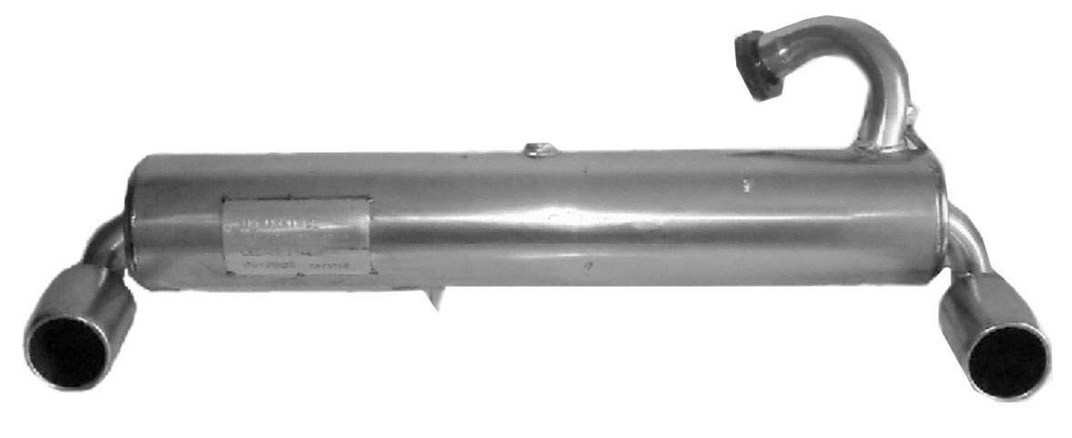 Stainless Steel Sport Exhaust SMART ForTwo - Car Tuning Spare Parts Store
