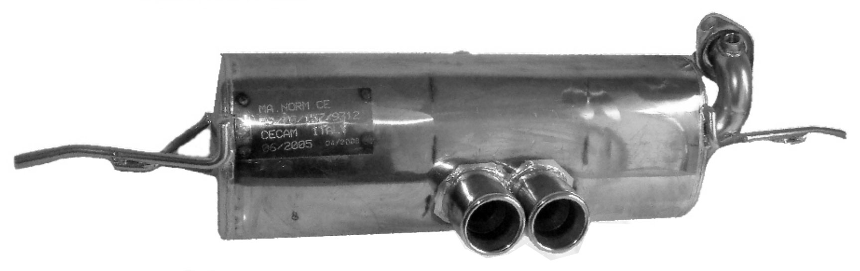 Stainless Steel Sport Exhaust SMART ForTwo - Car Tuning Spare Parts Store